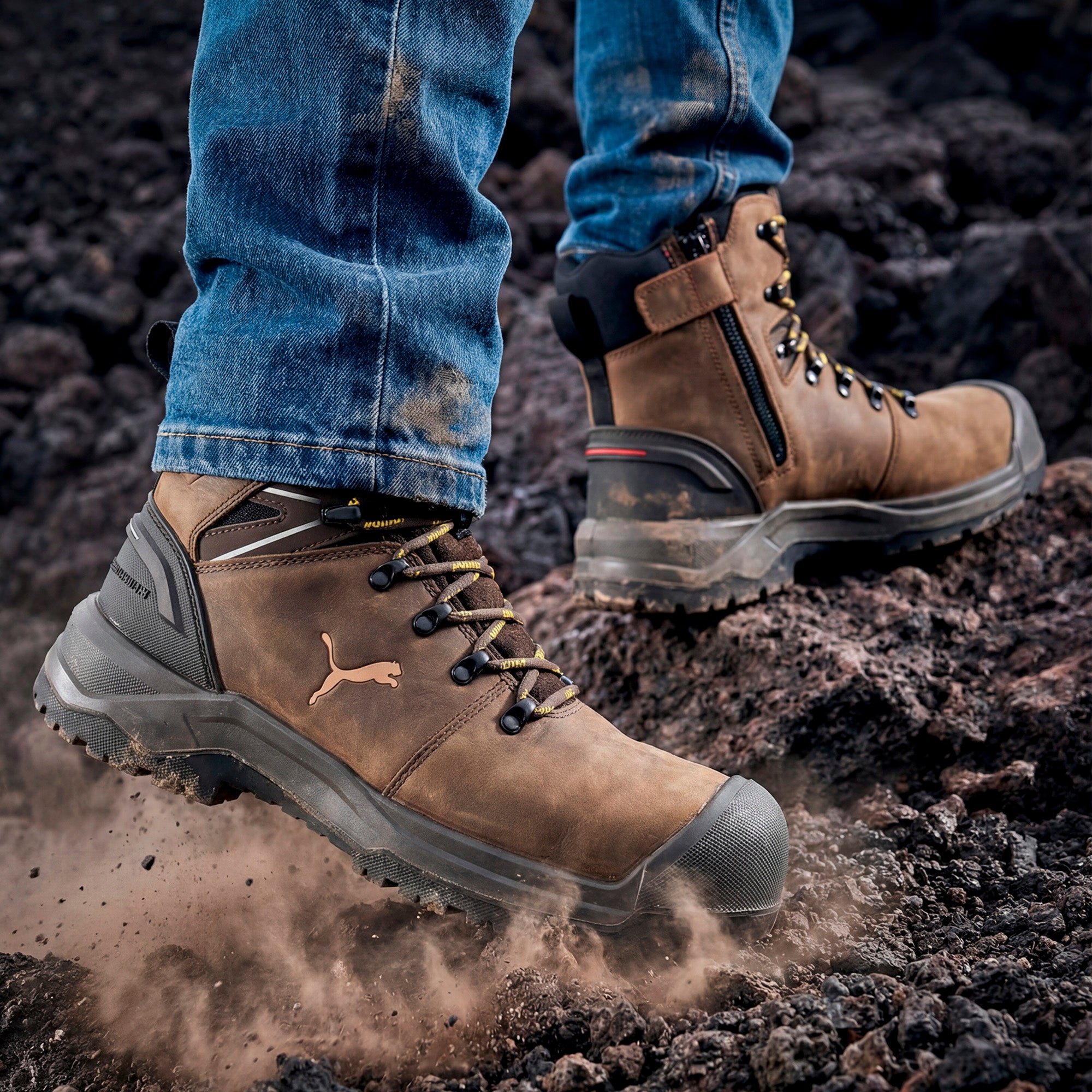 BOTA DE SEGURIDAD IRON HD BROWN – Safety Store Perú