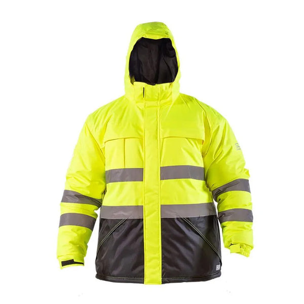 CASACA REFLECTIVA SIBERIA - AMARILLO FLUOR – Safety Store Perú